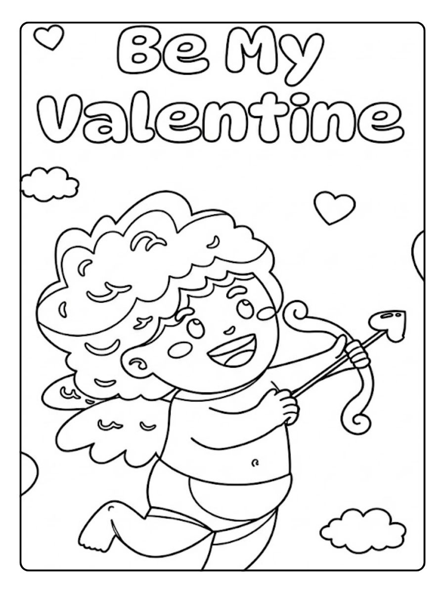 +10 Dibujos De Cupido Para Colorear e Imprimir - GenColorear